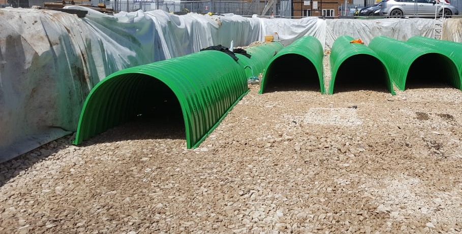 Attenuation Tank Installation in Derby - AJS Structural Design